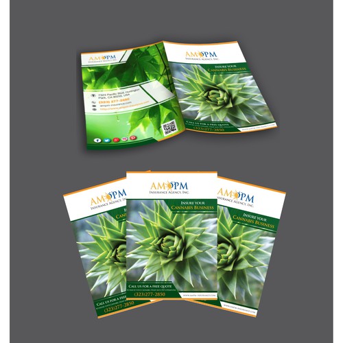 Design a Marijuana Business Insurance Brochure for our next Cannabis ...