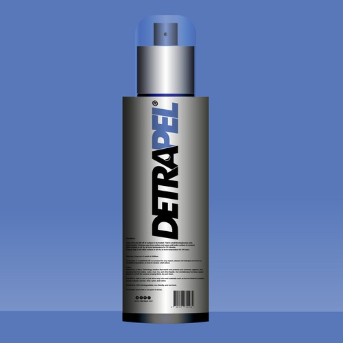 Design a Minimal Packaging Label for DetraPel | Product packaging contest