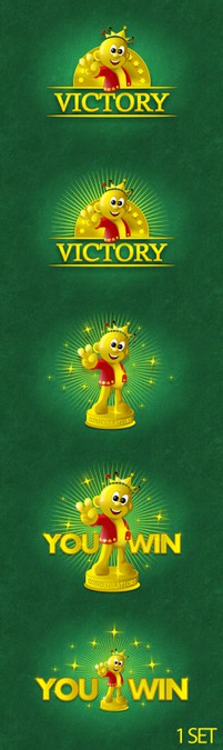 Solitaire game "Victory" image - seen millions of times a month ...