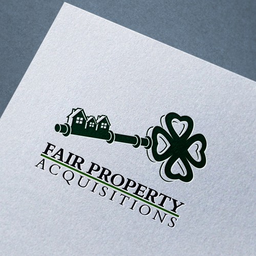 Create professional real estate logo for Fair Property Acquisitions ...