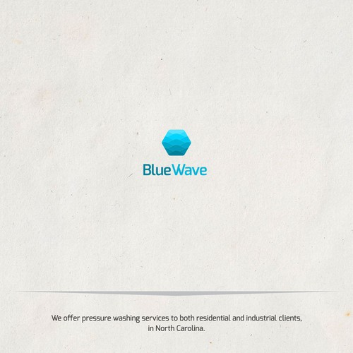 Create an engaging logo, with water and wave elements, for BlueWave ...