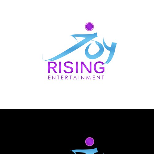 design an illustration that focus around the word JOY with RISING ...