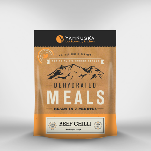 Designs | New Backcountry Food Retail Package targeted to the outdoor ...