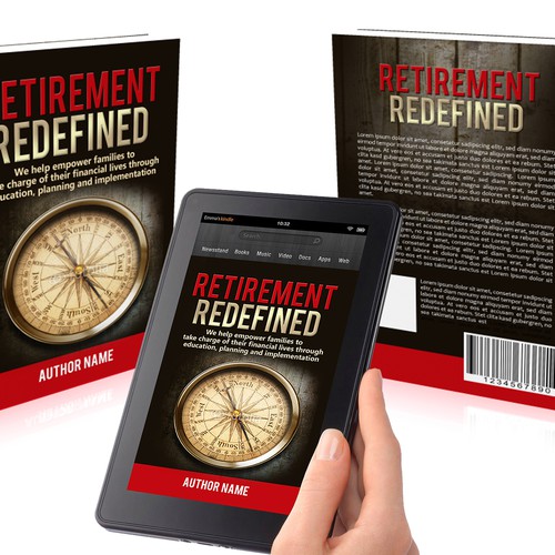 Designs | Retirement Redefined book Design | Book cover contest