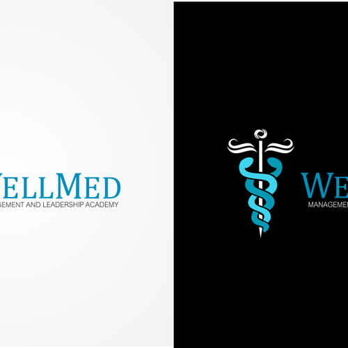 Create a professional, classy logo for the WellMed Management and ...