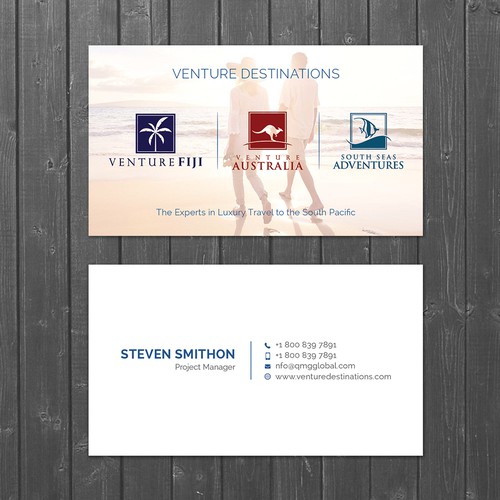 Design a Business Card for a Luxury Travel Brand (logos provided ...