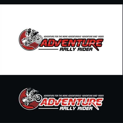 Adventure Rally Rider Logo | Logo design contest