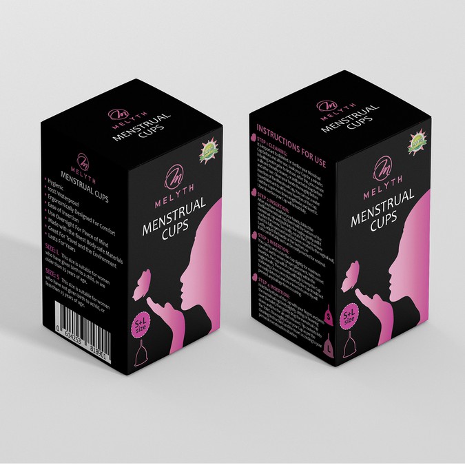 Design a package for menstrual cups | Product packaging contest