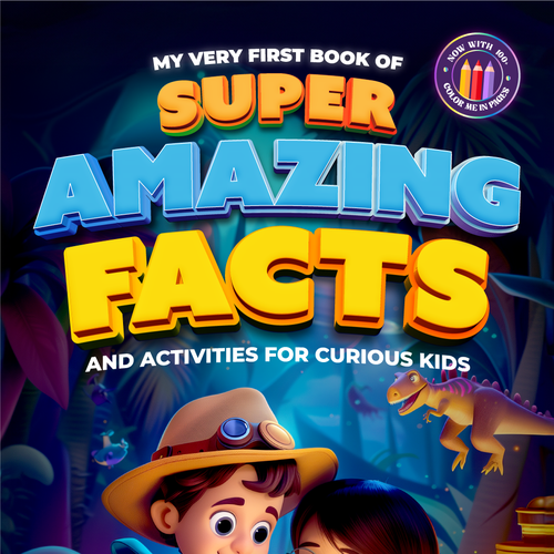 Designs | A Vibrant & Fun Book Cover for title "My Very First Book of ...