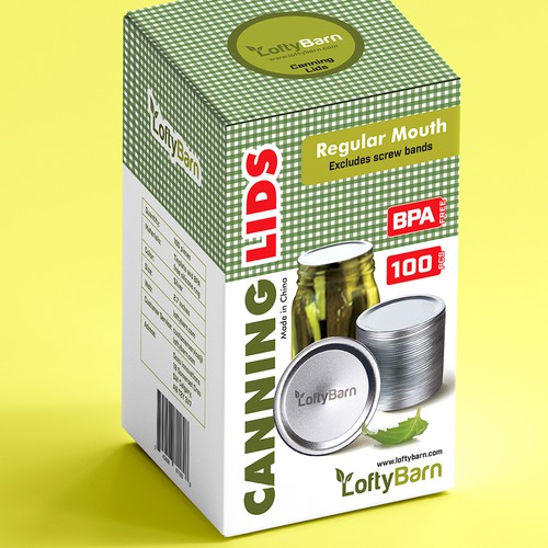 Designs | Packaging design for Canning Lids | Product packaging contest