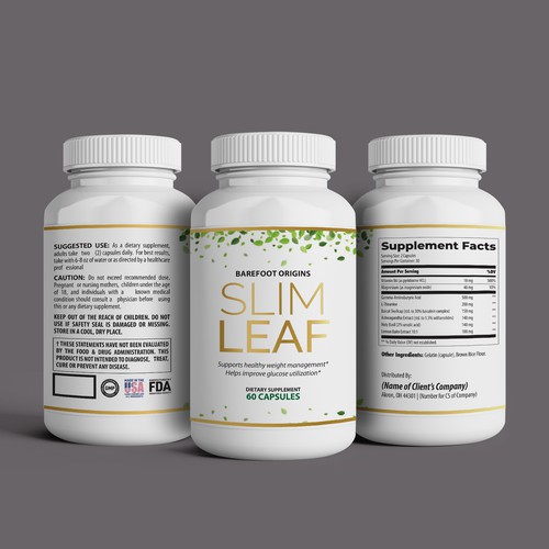 Designs | We need a powerful product label for our weight loss ...