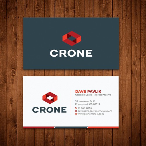 Designs | Crone Business Cards | Business card contest