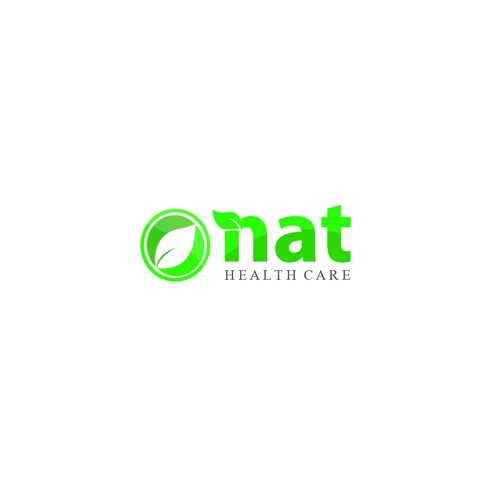 Create a vibrant nature inspired logo for Nat Health Care | Logo design ...