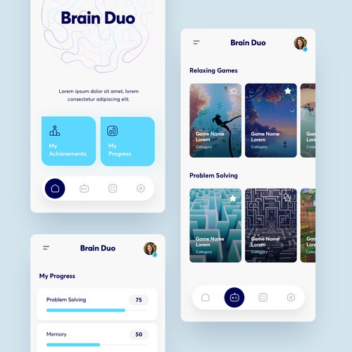 Designs | iOS/Android mobile app UI | App design contest