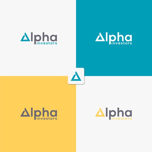 Design a unique & professional logo for Alpha Investors | Logo design ...