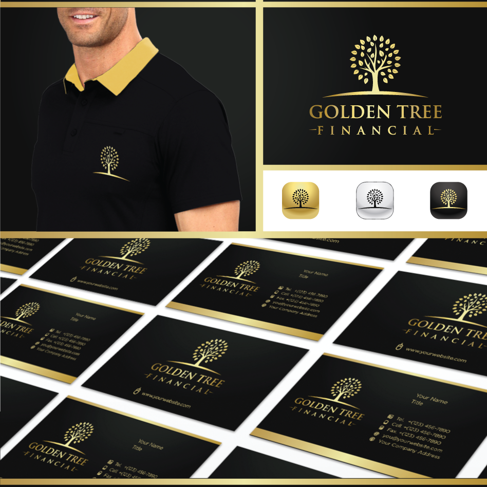 Gold Tree Logos - Free Gold Tree Logo Ideas, Design & Templates