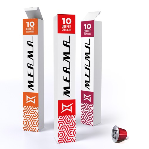 MEAMA Coffee in Capsules | Product packaging contest
