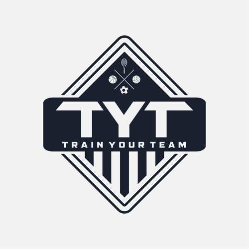 Design a sophisticated logo for Train Your Team (TYT) with 4 to 5 sport ...