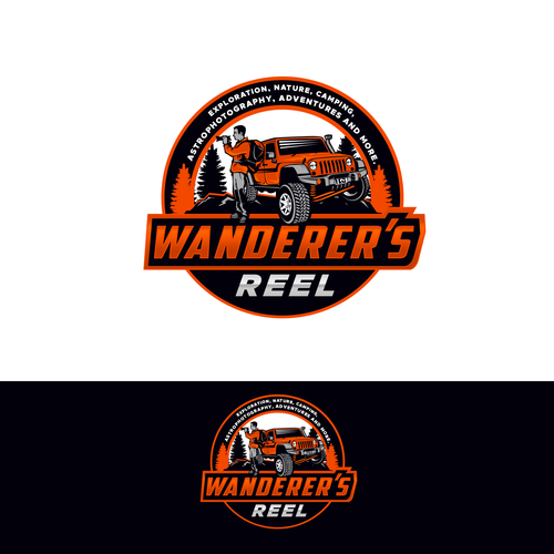 Designs | Wanderer's Reel logo (for Travel / Adventure YouTube channel ...