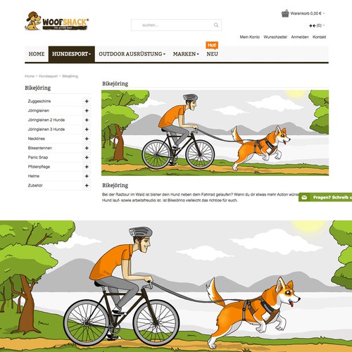 Design a thrilling illustration for dog pulling activities - Let the ...