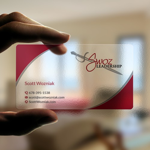 Distinctive business card for leadership network | Business card contest