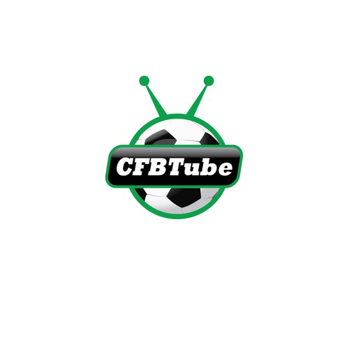 Create an eye catching college football logo for CFBTube.com ...
