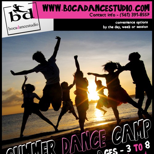 Designs | New postcard or flyer wanted for Boca Dance Studio | Postcard ...
