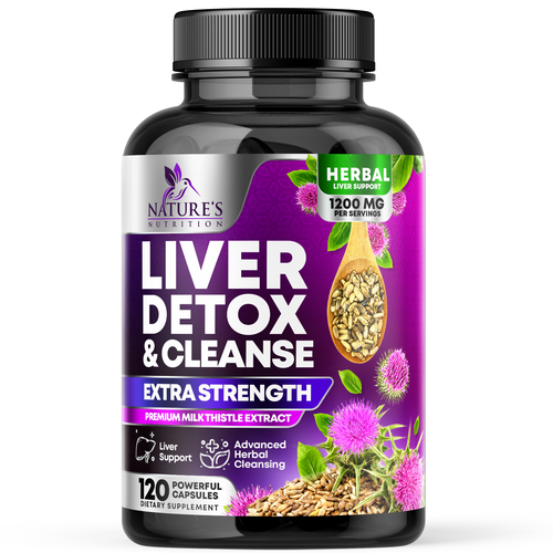 Designs | Natural Liver Detox & Cleanse Design Needed for Nature's ...