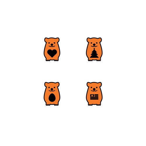 Adorn the Hyrax software with a logo featuring the noble, silly hyrax ...