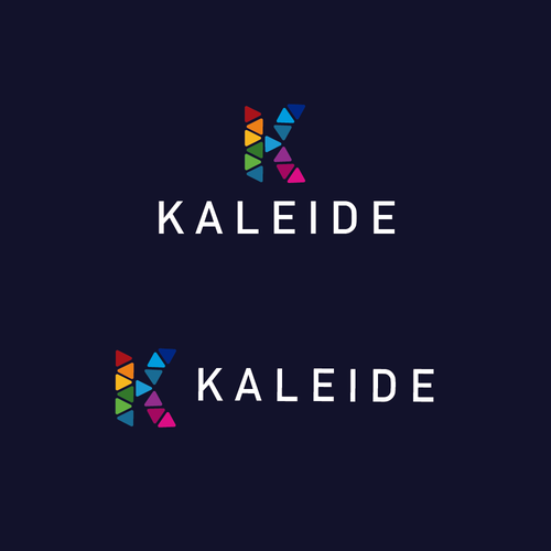 Kaleidoscope-inspired logo for company of diverse creative ...
