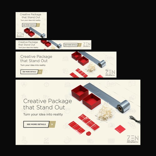 Packaging Design & Production Firm Banner Ads Contest | Banner ad contest