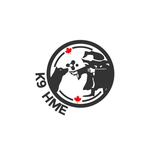 K9 explosive detection course logo | Logo design contest