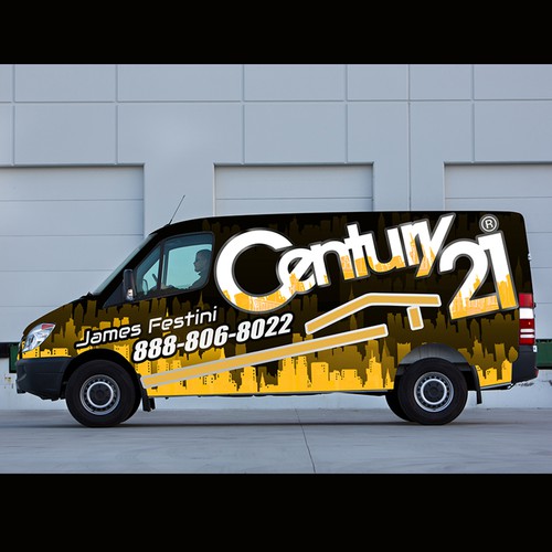 Real Estate Graphics for a Mercedes Sprinter Wrap | Car, truck or van ...