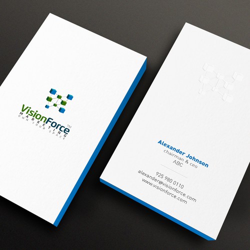 Create the next business card for Vision Force Marketing | Business ...