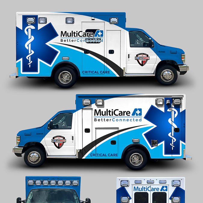 Ambulance wrap | Car, truck or van wrap contest