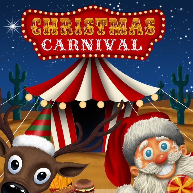 Create a fun filled flyer for our "Making Miracles Christmas Carnival ...