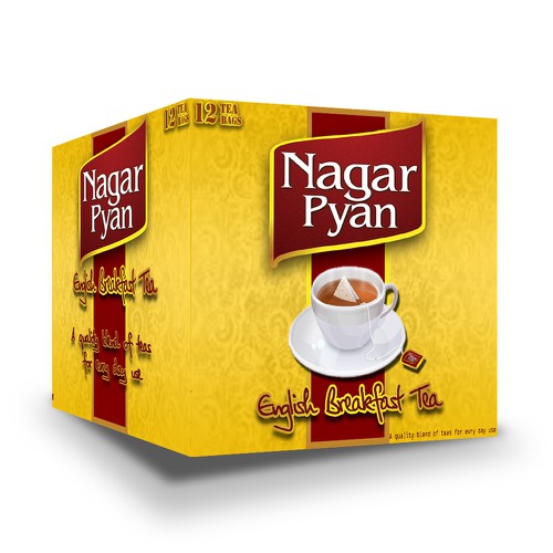 Imagination of your tea packaging design for Nagar Pyan | Product ...
