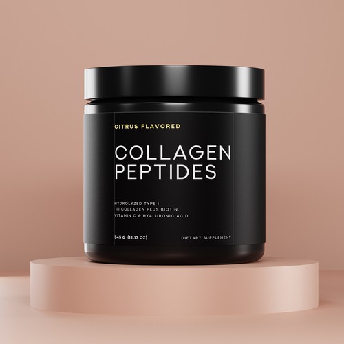 Designs | Minimalist Supplement Label | Product packaging contest