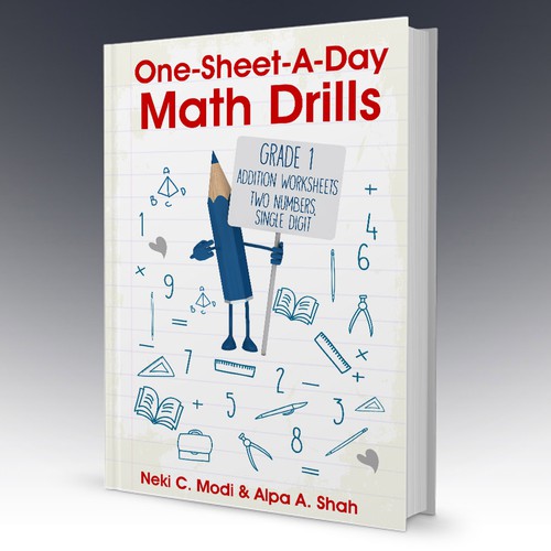 Math Drill Workbook Series (addition) for grades 1 through 7 (1 of 24 ...