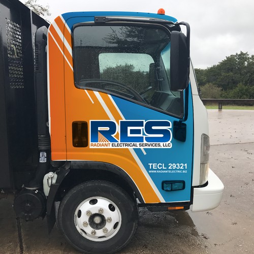 Electrical Contractor Vehicle Wrap | Other design contest