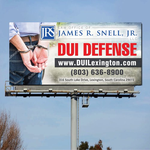DUI Defense Billboard | Signage contest