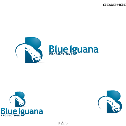 Blue Iguana Productions Logo | Logo design contest