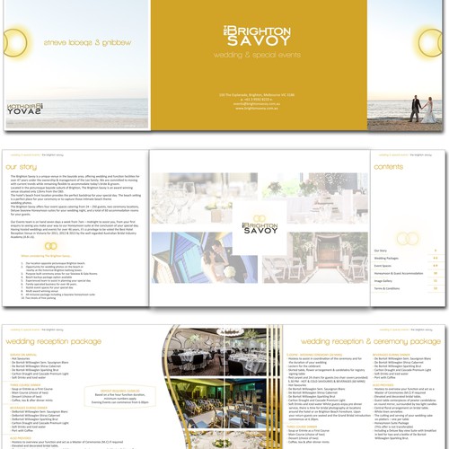 Wedding Brochure - Redesign Premium Melbourne Wedding Venue/Hotel ...