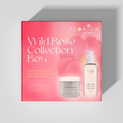 Designs | Wild Rose Collection Box Design | Product packaging contest