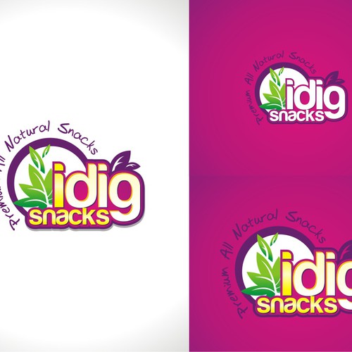logo for I DIG SNACKS | Logo design contest