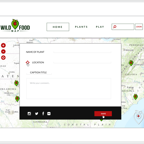 Designs | Wild Food Foraging App UI Design | App design contest