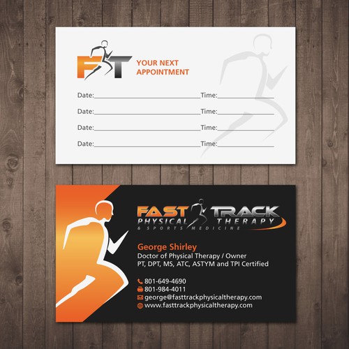 Physical Therapy business card design for Sports Medicine related ...