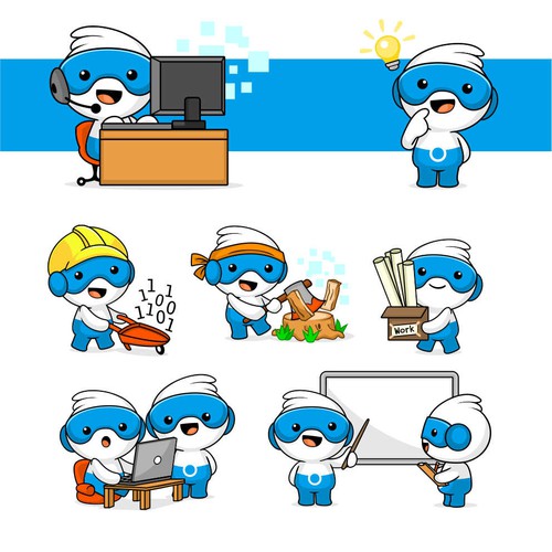 Unique Software Crafter Mascot | Character or mascot contest