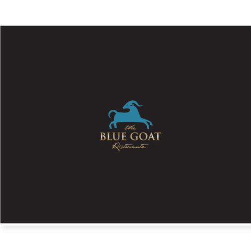 Designs | Restaurant Logo The Blue Goat | Logo design contest
