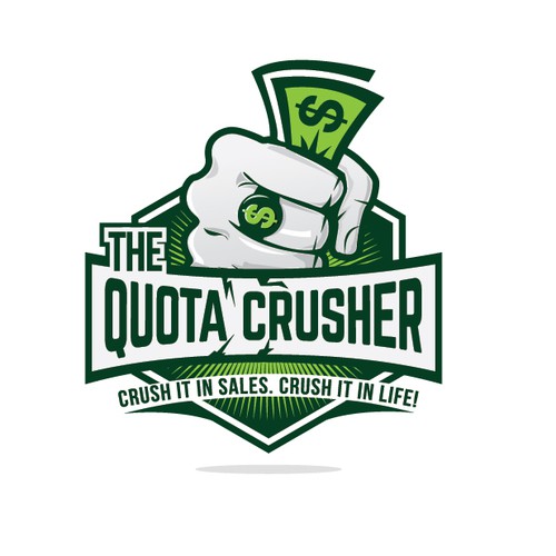Design a powerful logo for The Quota Crusher! | Logo design contest